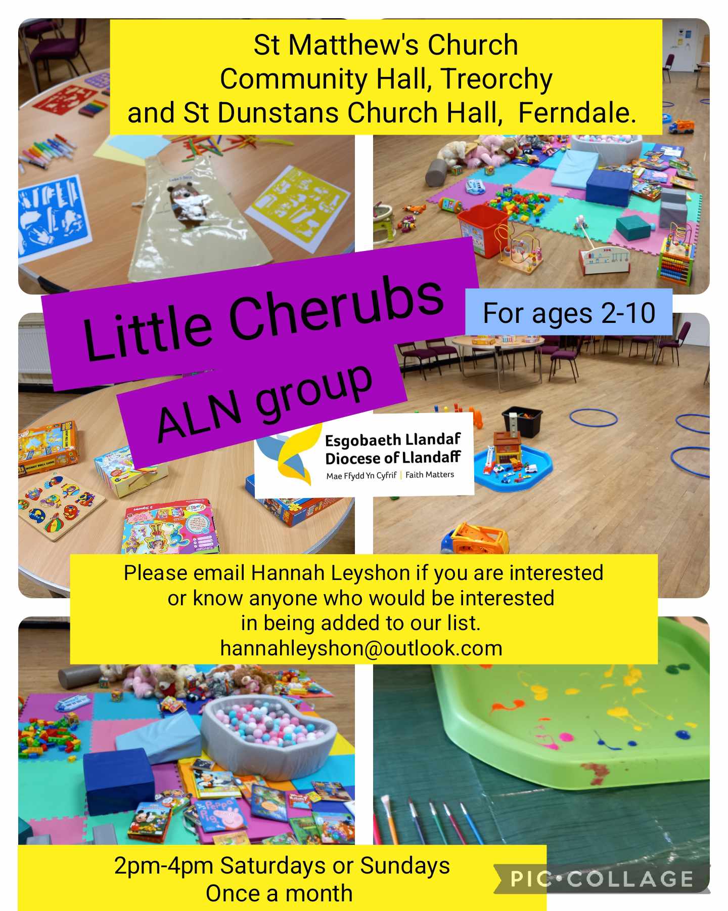 ALN Group: Little Cherubs – Rhondda Ministry Area